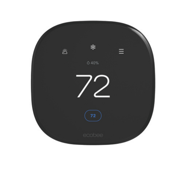 Ecobee5 smart thermostat including standard professional installation